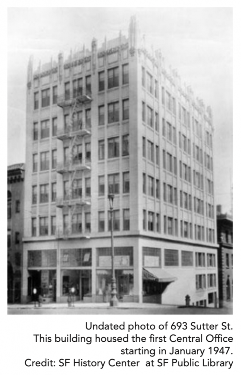Central Office Celebrates 75 Years! - San Francisco and Marin ...